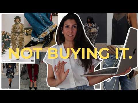 I'm a sustainable stylist. I also love trends, but it's not why you think.