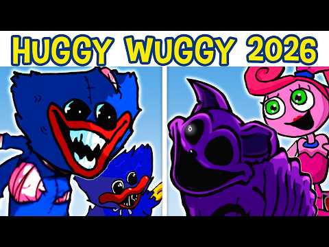 FNF Vs HUGGY WUGGY 2026 | Poppy Playtime Chapter 5 - Friday Night Funkin'