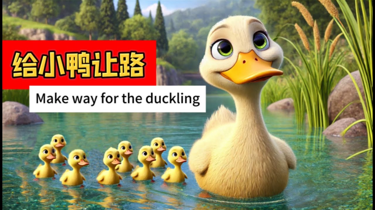 【给小鸭让路】bedtime stories for kids｜童话故事｜儿童绘本故事Make Way for Ducklings｜睡前故事｜彩虹故事乐园 - YouTube