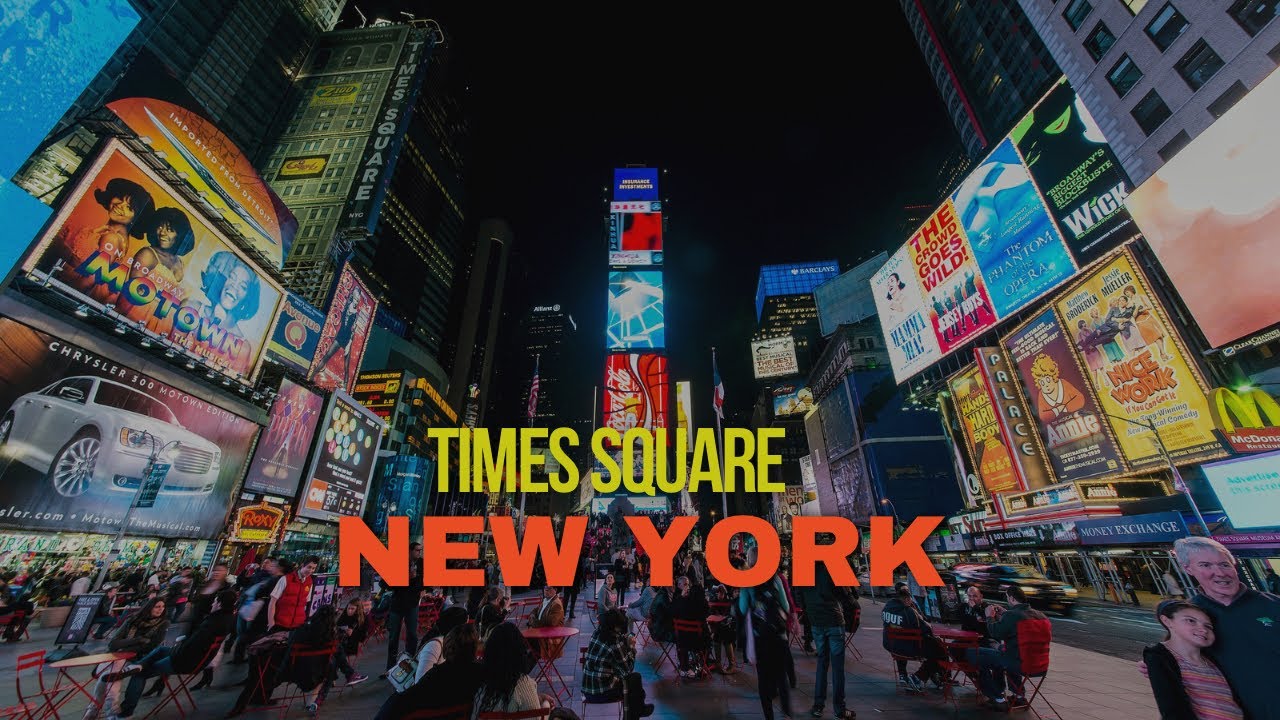 Times Square Night Tour | New York City | Manhattan - YouTube