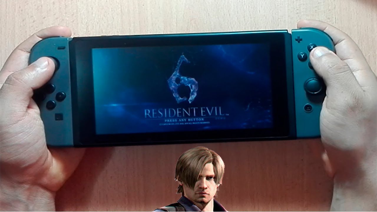 Resident Evil 6 Nintendo Switch handheld gameplay | Prelude | Andre ...