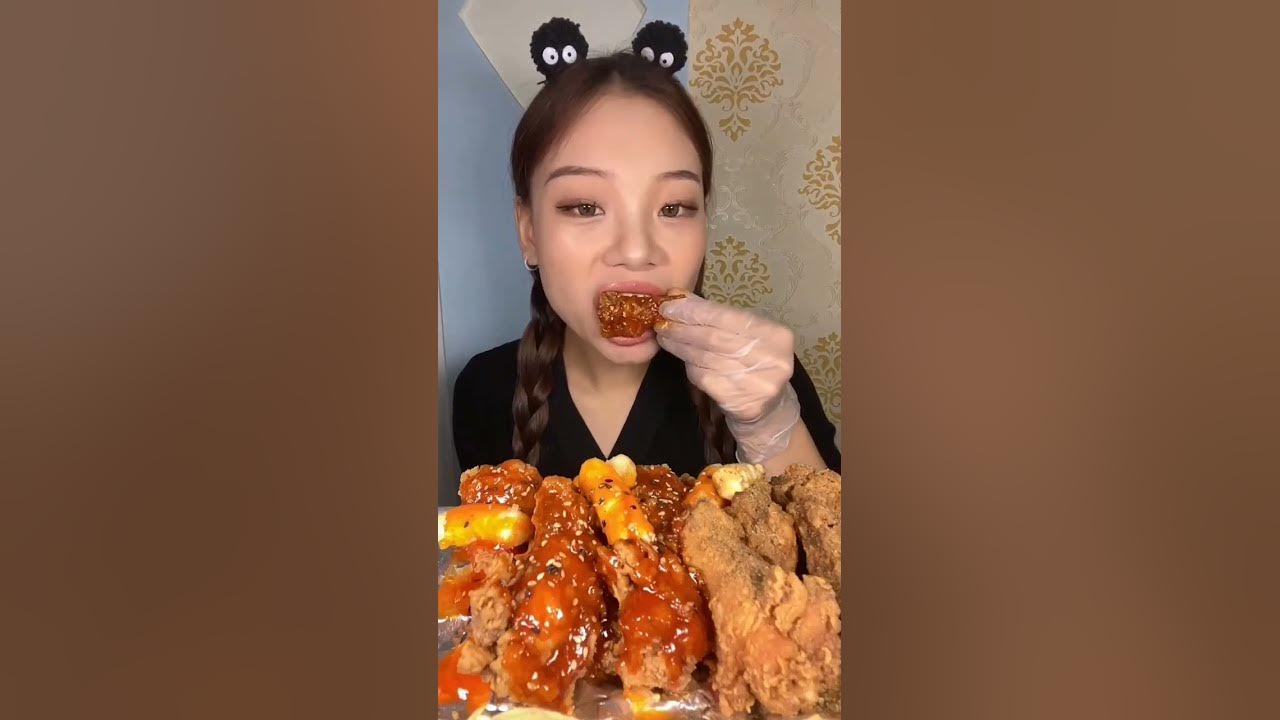 Asmr Mukbang Ketucky Saus Tomat Pedas Bikin Ngiler Youtube