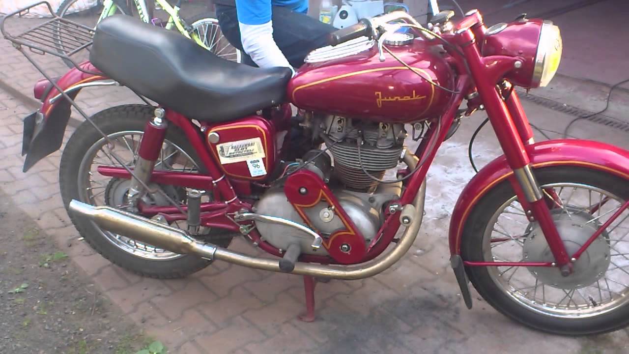 junak m07 1959r odpalanie - YouTube