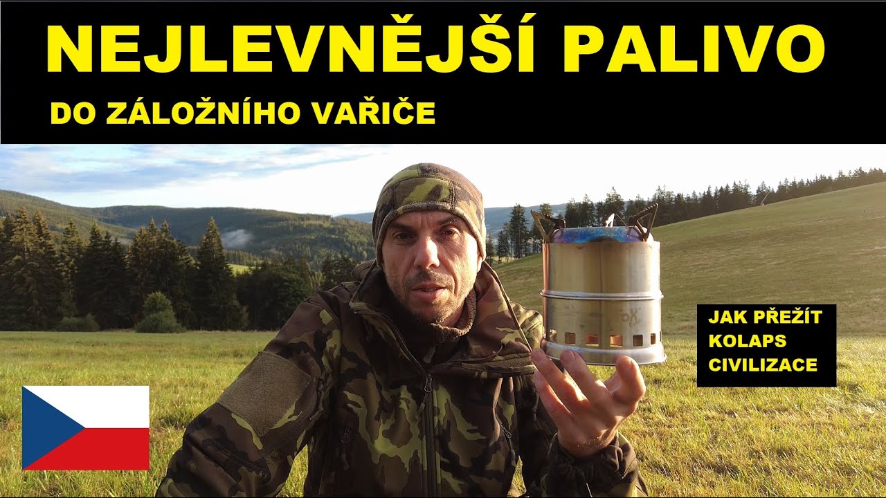 Nejlevnější palivo do záložního vařiče - YouTube