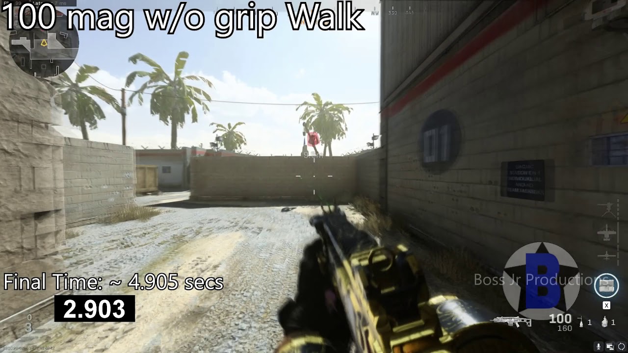 Modern Warfare: Merc Foregrip Movement speed glitch (*Patched*) - YouTube