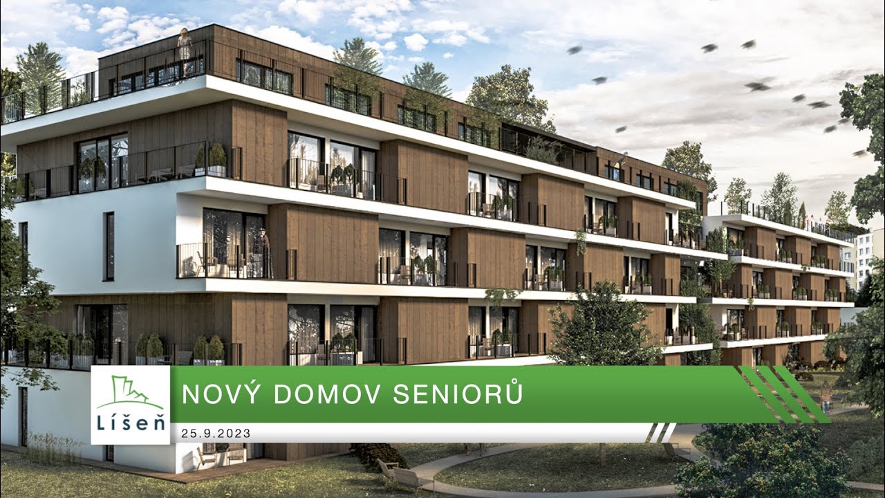 Domov pro seniory v Líšni - YouTube
