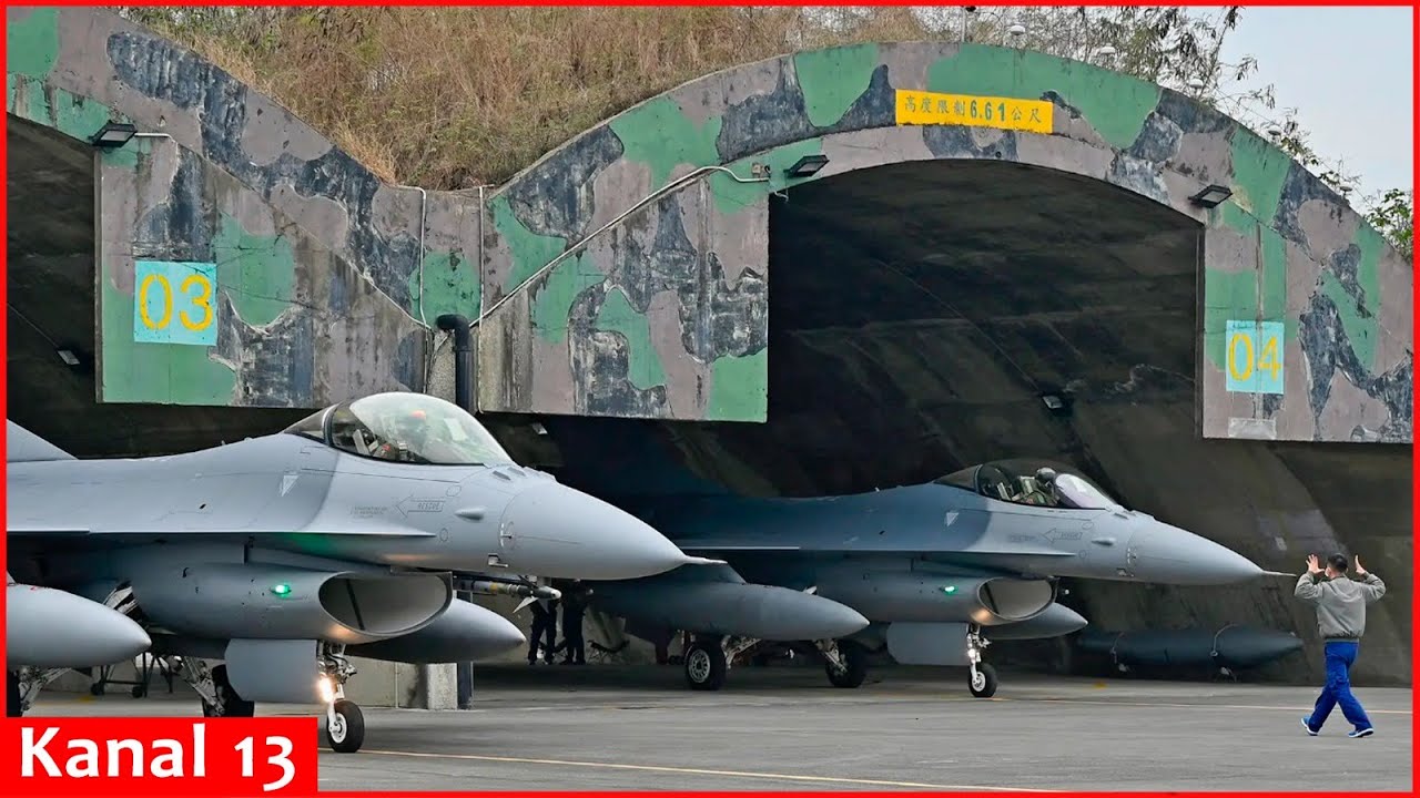 Taiwan fighter jets take to the skies as China conducts military drills ...