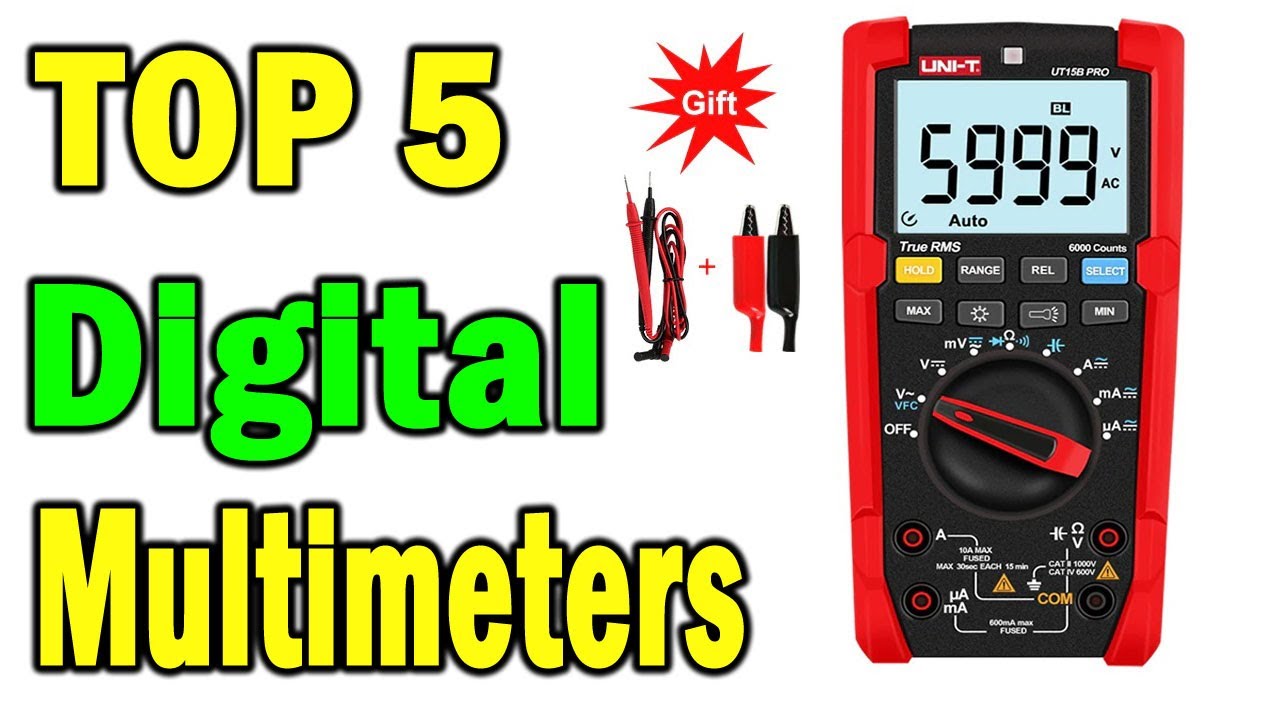 Top 5 Best Digital Multimeters In 2021 - YouTube