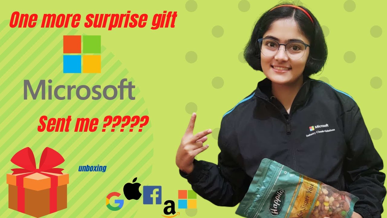 @Microsoft gave me one more 🎁Gift 🤩🤩 | 3 gifts in a month 😱🔥 - YouTube