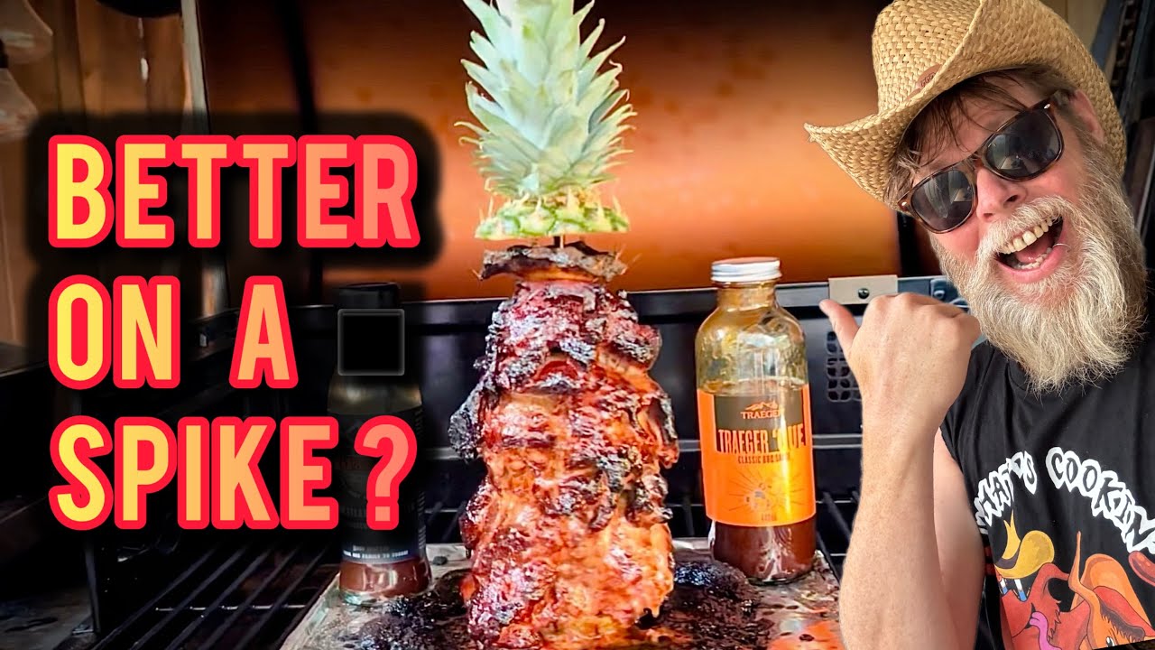 Pork Al Pastor Kebab Spike | BBQ Tacos Recipe -On The Traeger Ironwood ...