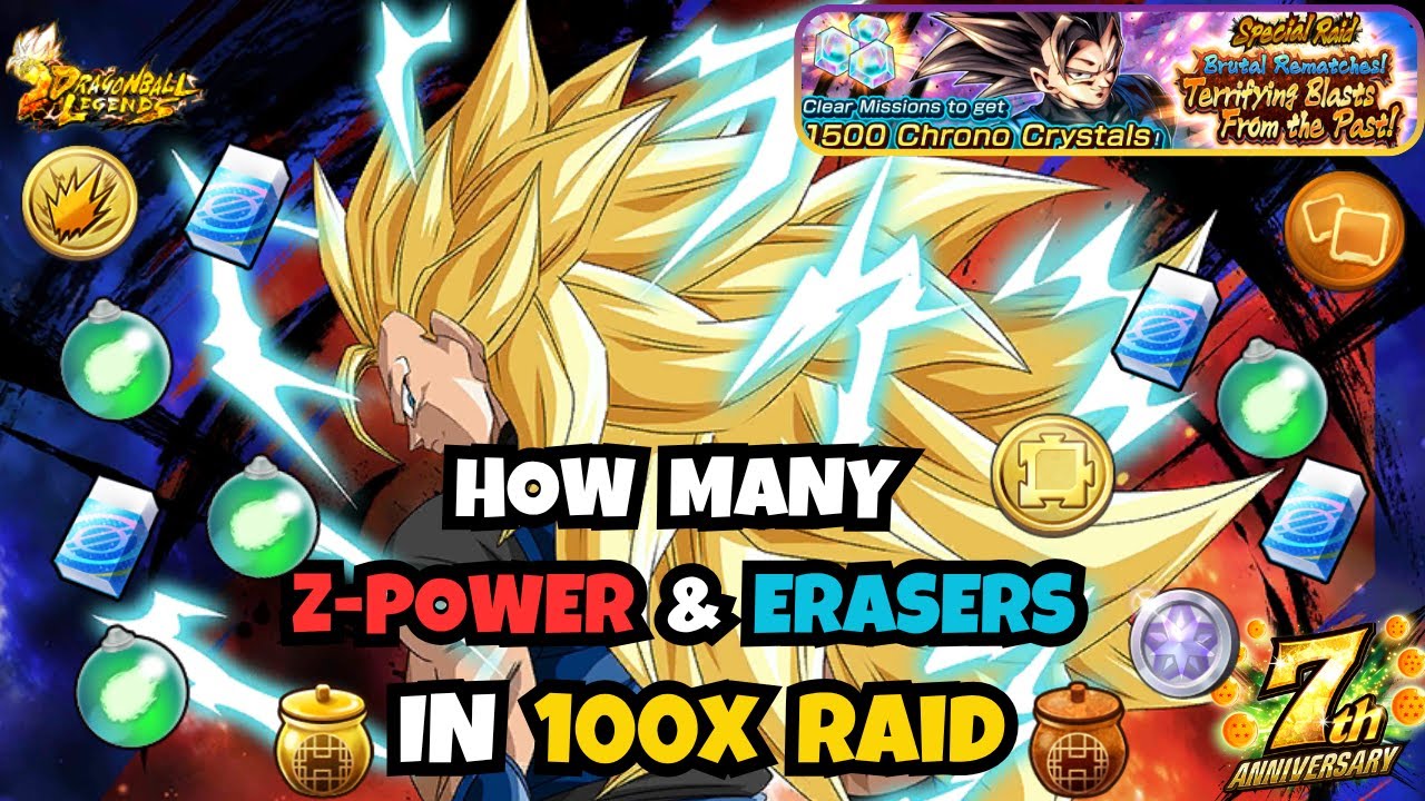 I DID THE INFINITE Z POWER RAID 100x HOW MUCH ZPOWER & RECOURCES DID I ...