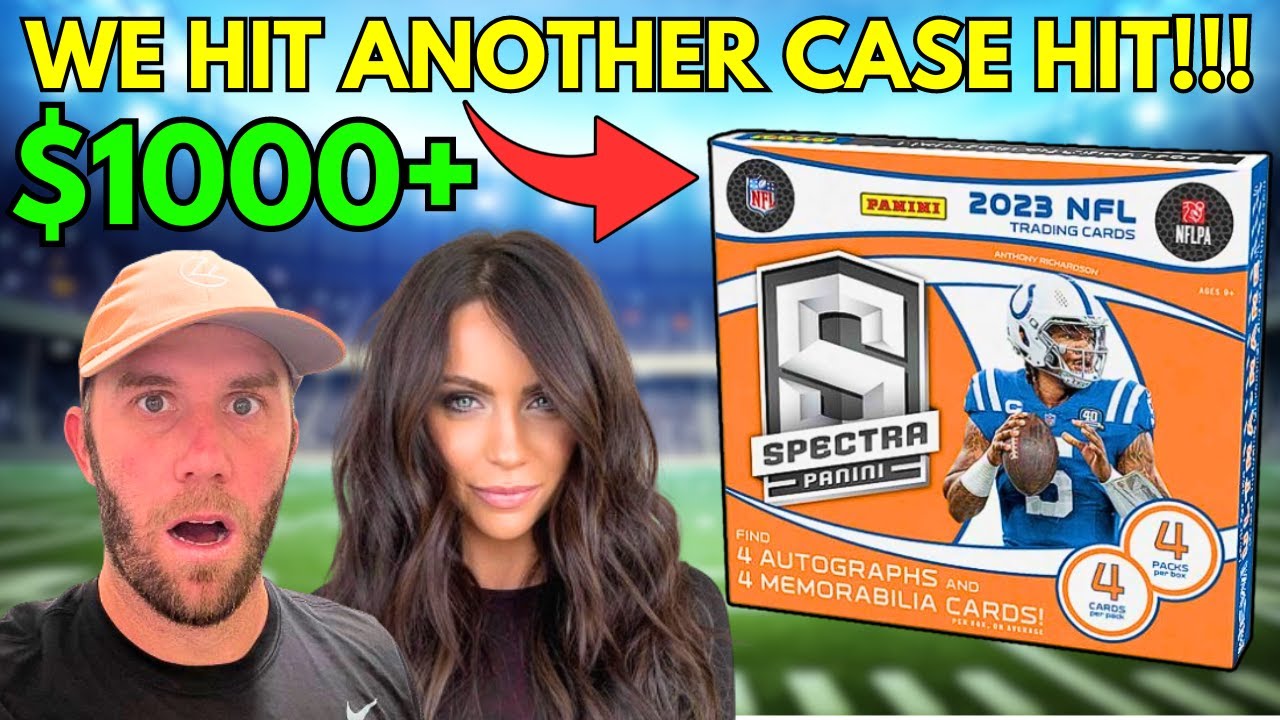 THE GREATEST PACK OF ALL TIME! 2023 SPECTRA FOOTBALL HOBBY BOX - YouTube