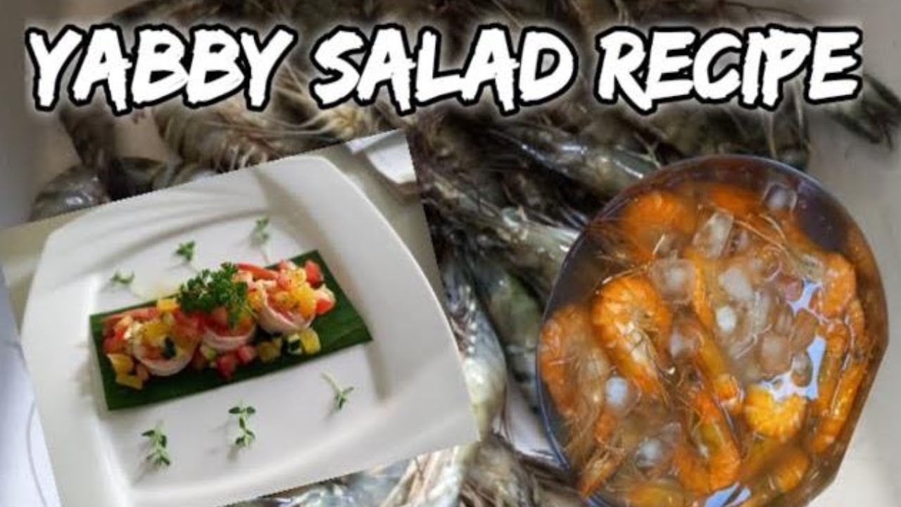 Quick and easy YABBY SALAD|PRAWN SALAD RECIPE @joyvarietyvlogs - YouTube