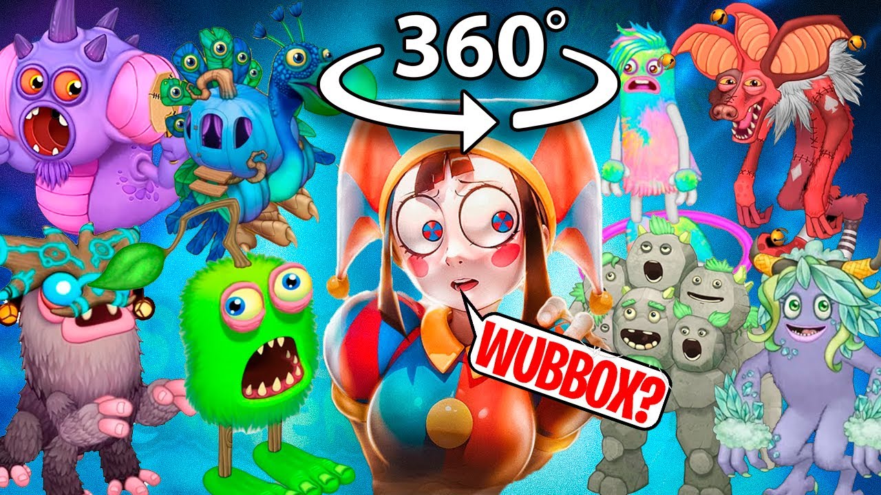 My Singing Monsters Sings The Amazing Digital Circus Theme 360º VR ...
