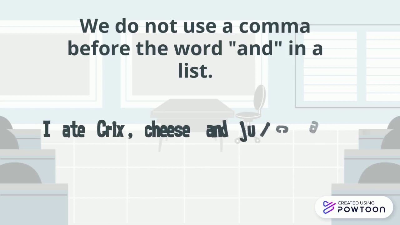 How to Use a Comma| Caribbean(no Comma before and) - YouTube