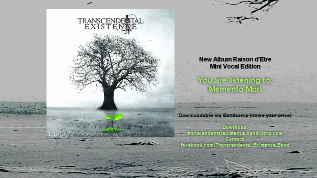 Transcendental Existence - Memento Mori (vocal version) - YouTube