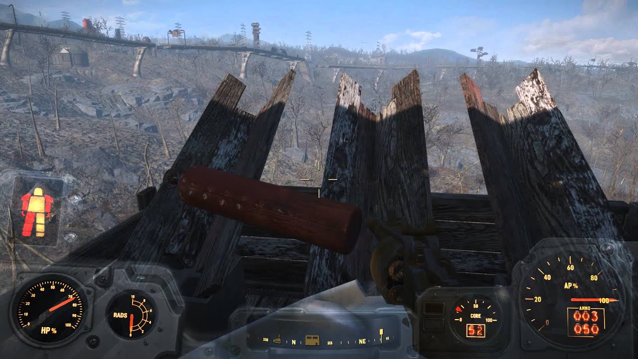 Fallout 4 Gas Canisters Firing - YouTube