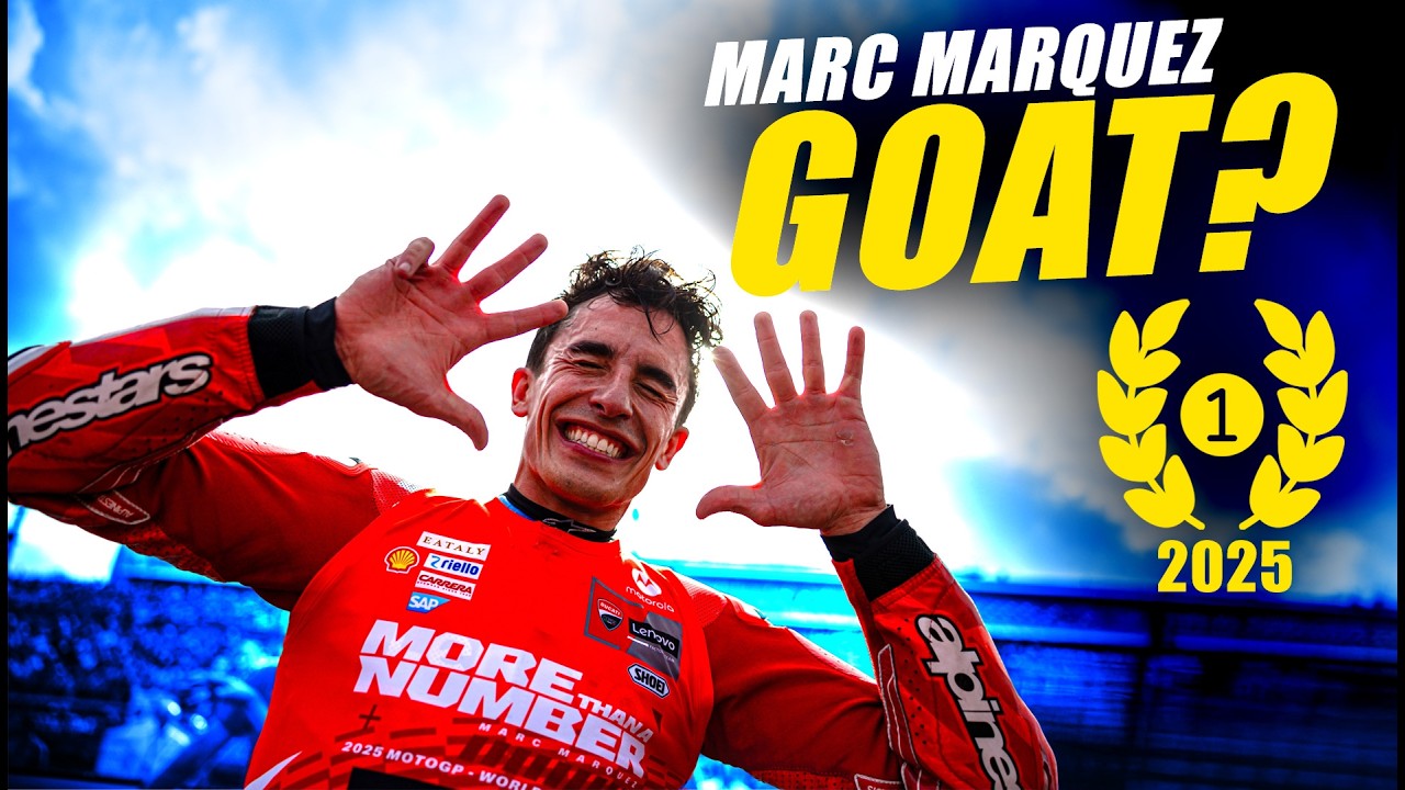 Marc Marquez ist MotoGP-Weltmeister 2025! GOAT-Status sicher? - YouTube