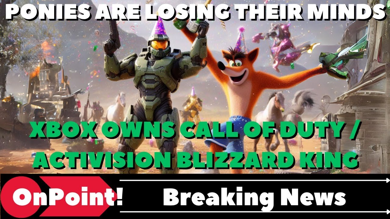 BREAKING NEWS Xbox OWNS Call of Duty / ABK: Ponies Losing Their Minds ...