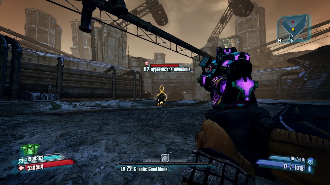 Borderlands 2 Antagonist Hyperius Kill - YouTube