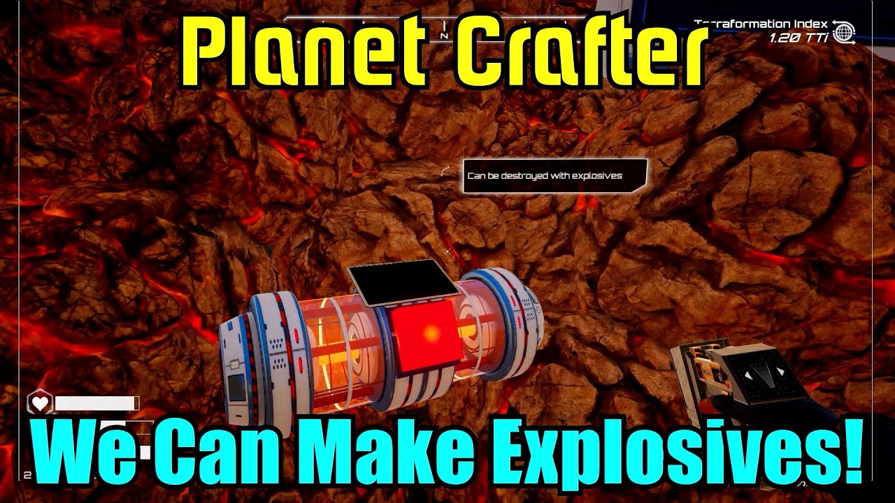 We Can Make Explosives! Planet Crafter Gameplay Ep-63 - YouTube
