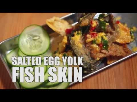 SG50 Deliciously Singaporean: Salted Egg Yolk Fish Skin - YouTube