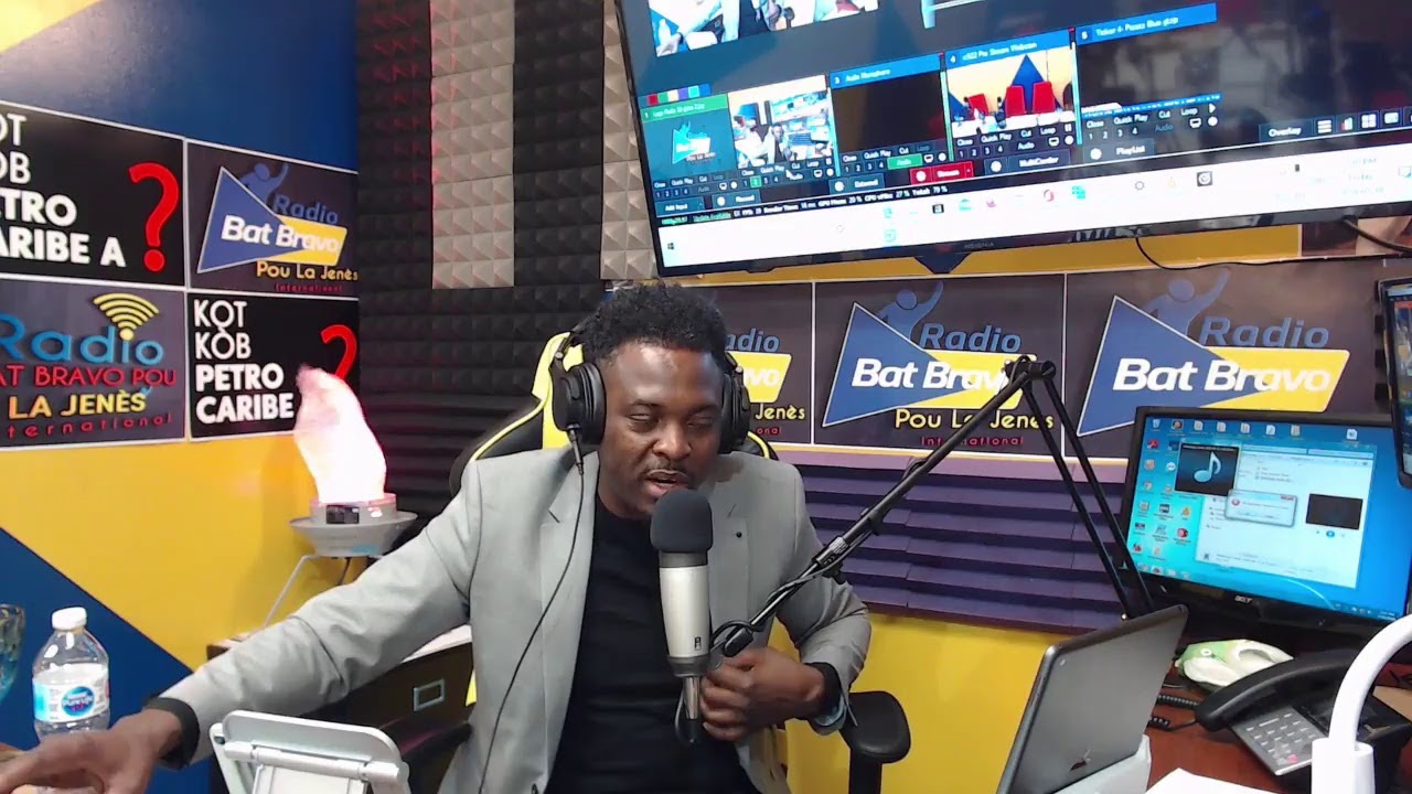 John Colem Morvan En Direct a l'Emission_Tribunal_Pèpla vendredi 10 ...