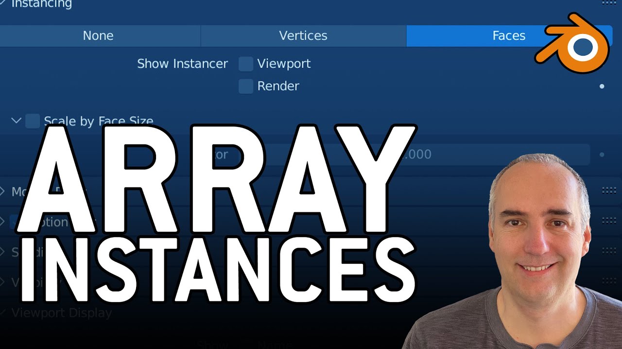 Array Modifier with Instances in Blender EP41 - YouTube