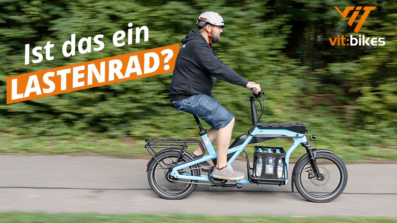 Ein Lastenrad für Leute, die kein Lastenrad wollen? 🤨 Das CaGo CS 150 ...