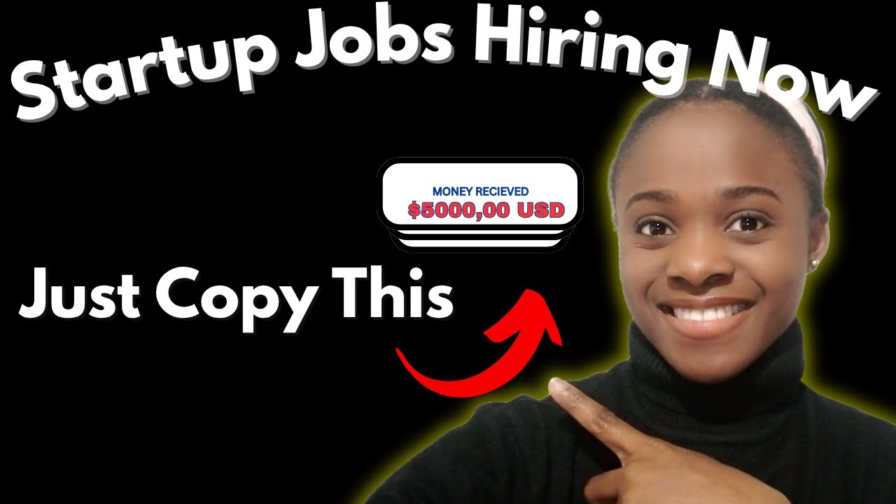 Remote Work From Home New Startup Jobs hiring weekly with Chatgpt. This ...