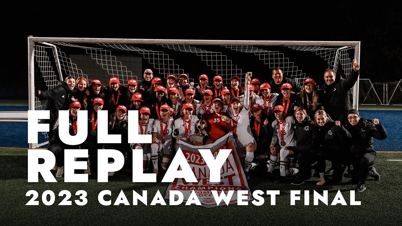 WSOC | 2023 Canada West Championship | TWU (0) UBC (0) (6-5 PENS) - YouTube