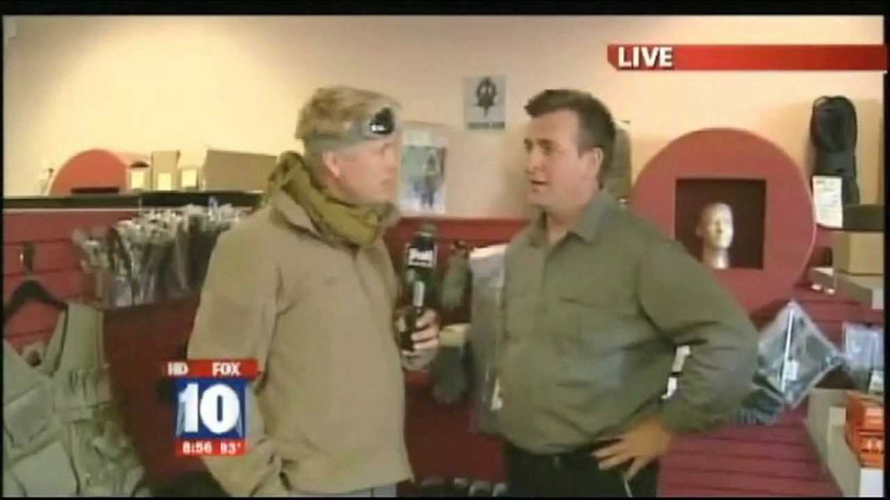 Tim Ralston of National Geographic 's Doomsday Preppers on Fox 10 ...