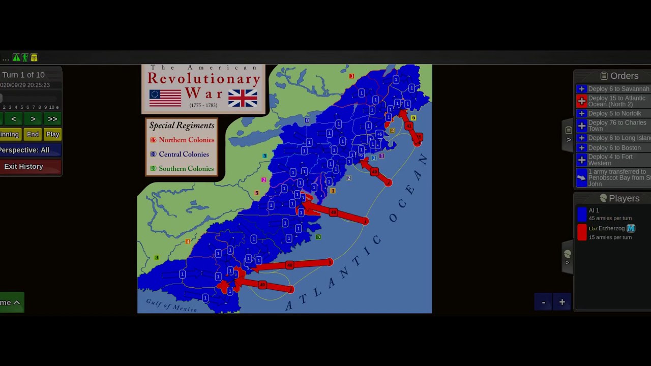 Singleplayerlevel 145 "..." (10 turns, goldstar) Warlight / Warzone ...