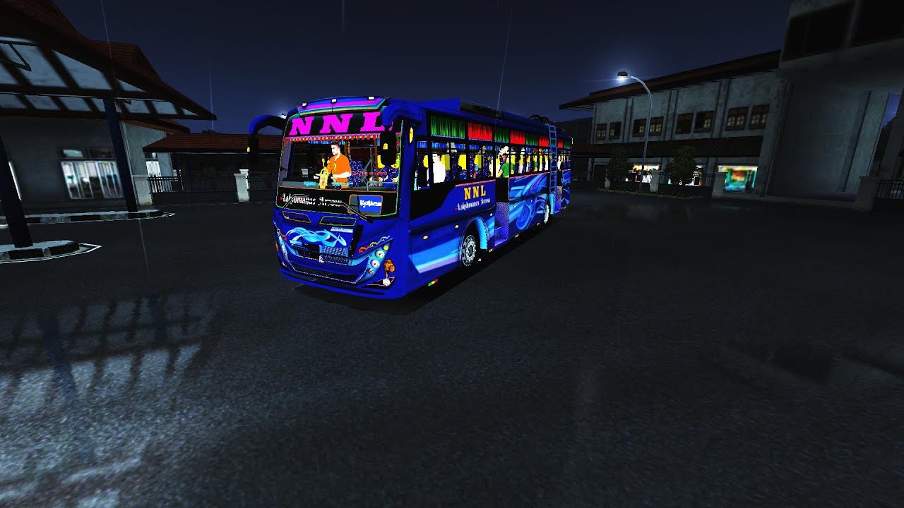 NNL BUS MOD REALISTIC mod #viral #trending #bussid #bus #lover 💖 mass ...