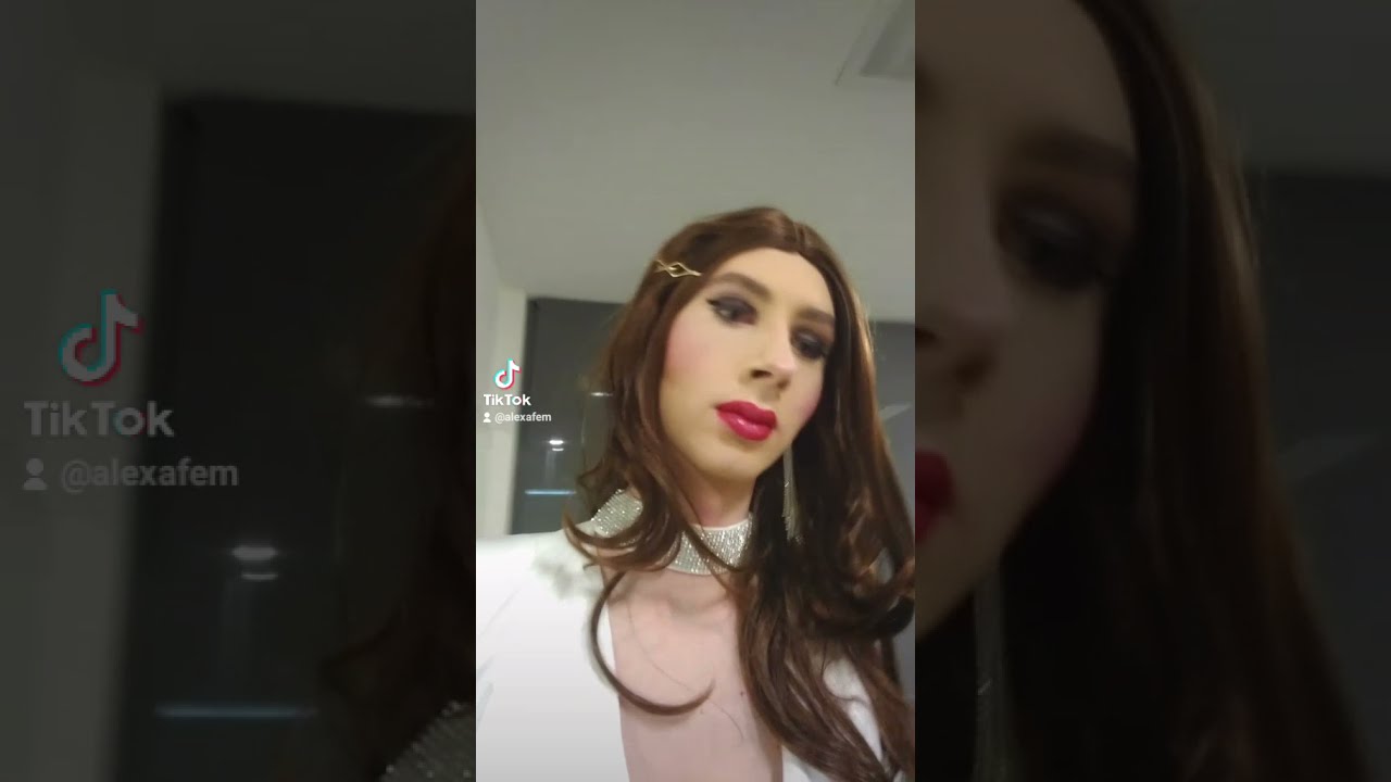 I got caught crossdressing at the gym #AlexaBree - YouTube