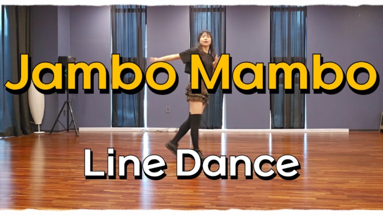 Jambo Mambo Line Dance | Beginner | 진주라인댄스 | 잠보맘보라인댄스 - YouTube