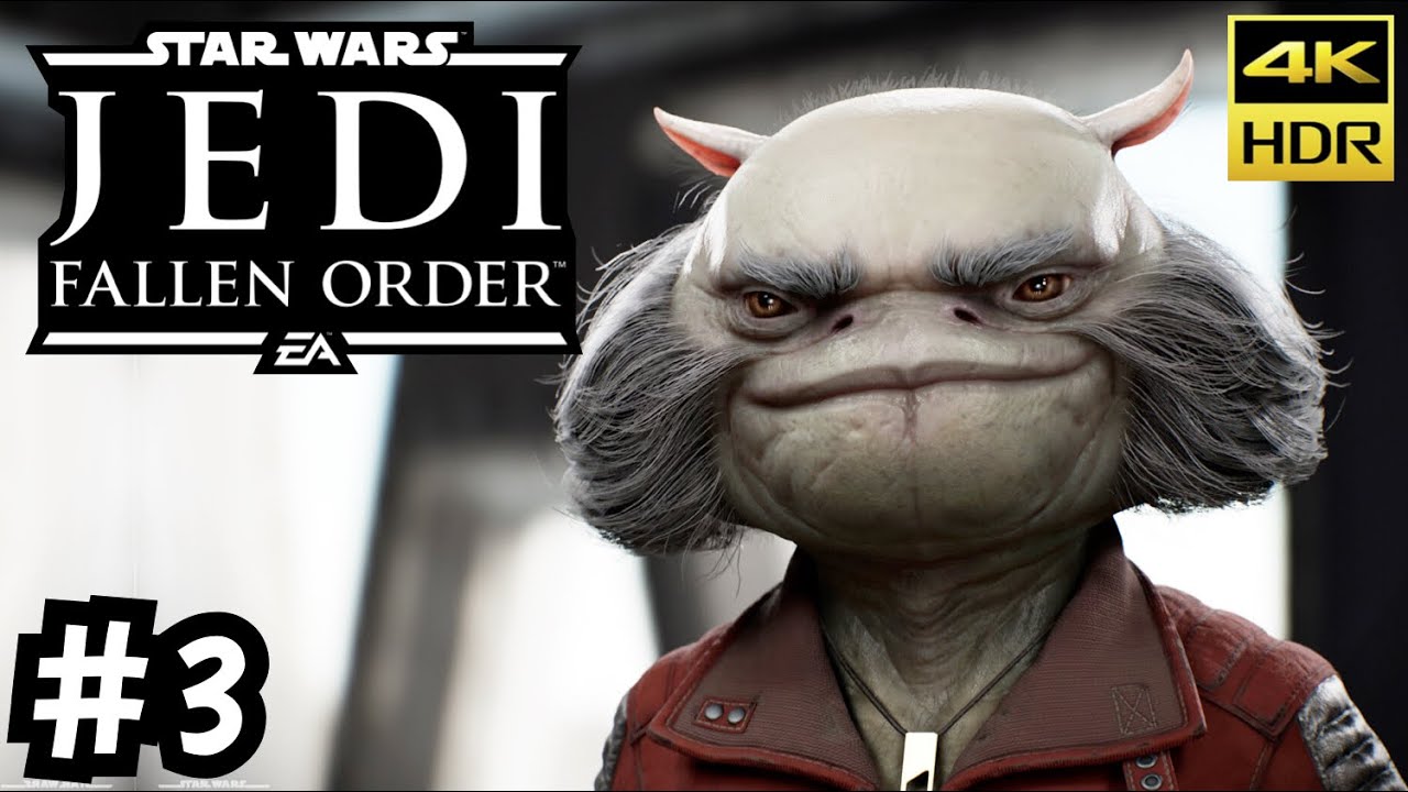 Star Wars Jedi Fallen Order | Part 3 | Greez Dritus (4K 60FPS) - YouTube