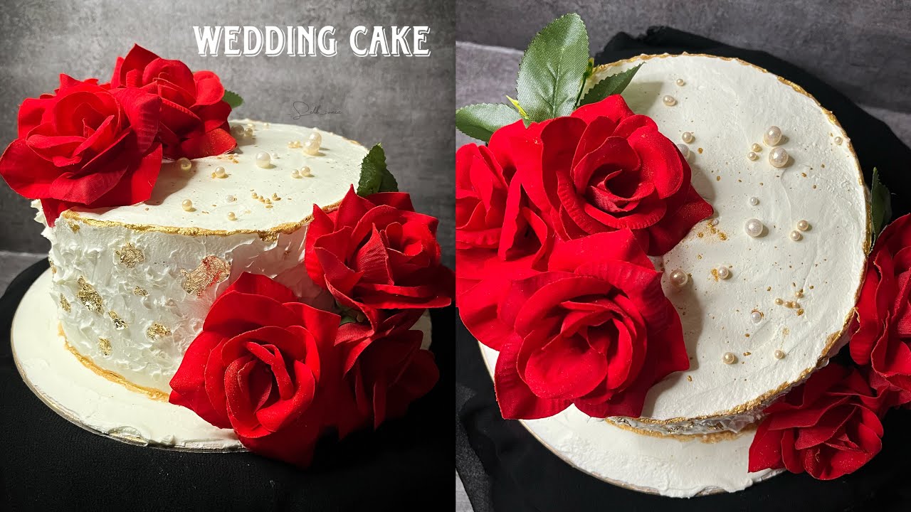 Butterscotch wedding cake 🎂 || salted Caramel Butterscotch Cake Recipe 🍰 - YouTube