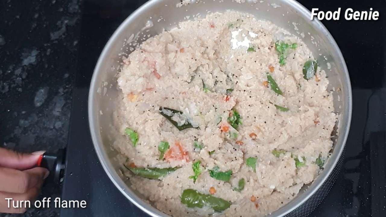Wheat upma!Broken wheat upma recipe!Easy breakfast recipe - YouTube