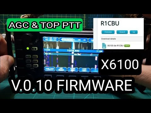 R1CBU- X6100 FIRMWARE NEW VERSION 0.10.0 - YouTube