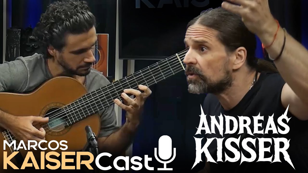 ANDREAS KISSER - Marcos Kaiser Cast ep. 16 - GUITARRISTA DO SEPULTURA ...