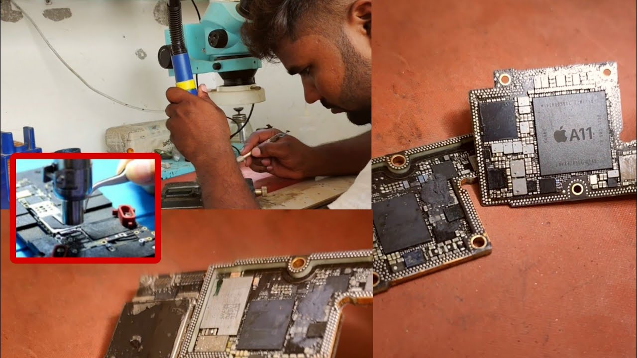 Iphone Sandwich board repair | Iphone Dual Layer Board Repair ...