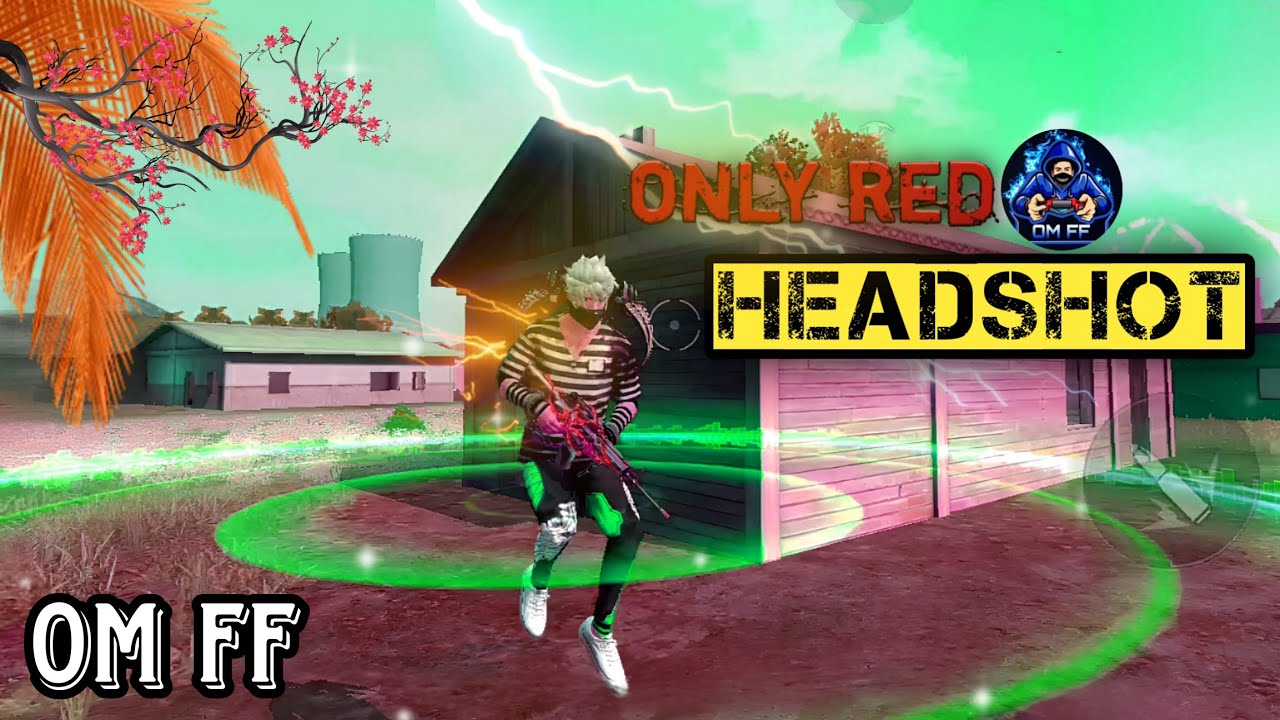 FREE FIRE ONLY RED NUMBER OVERPOWER GAMEPLAY OM FF ||GARENA FREE FIRE # ...