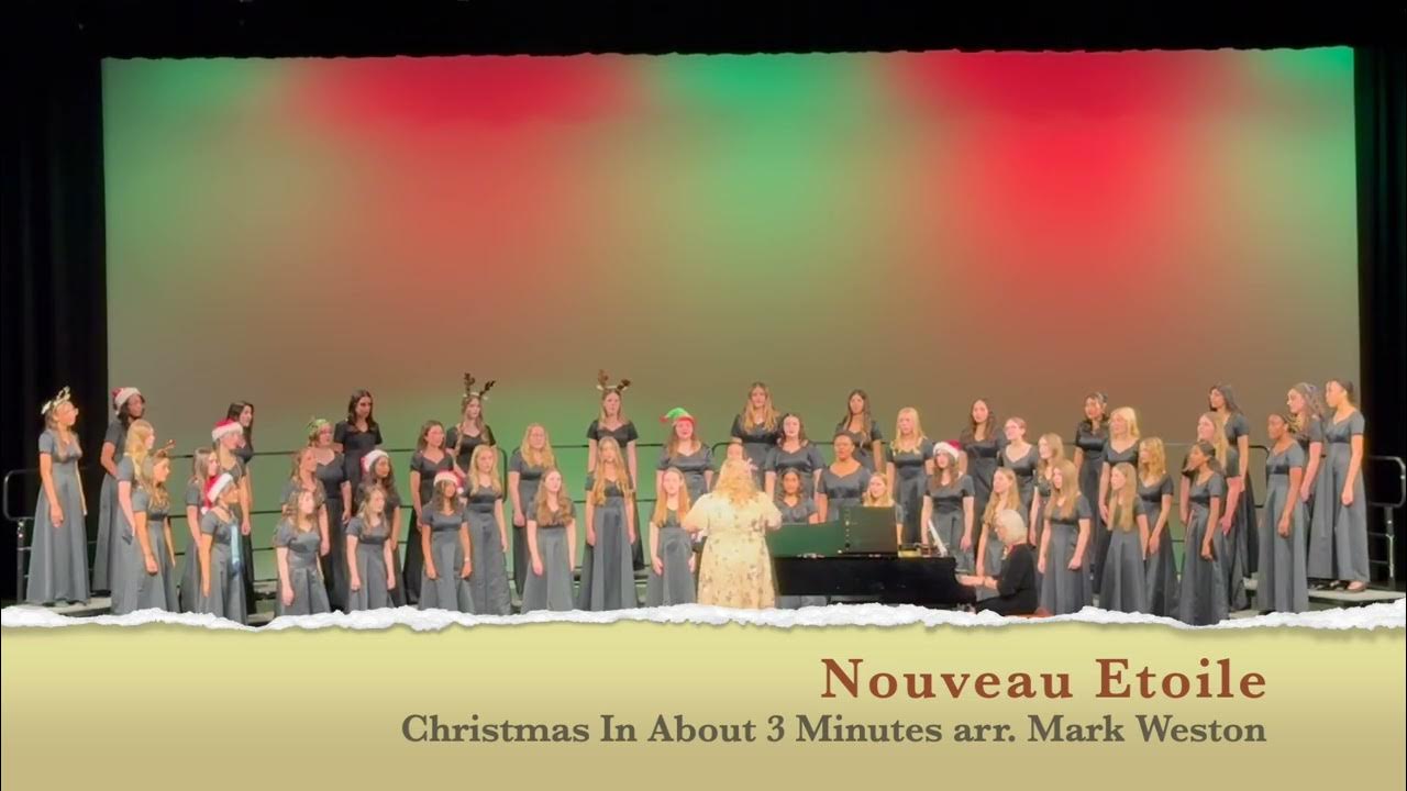 Newsome Chorus: Nouveau Etoile Performing Christmas In About 3 Minutes ...