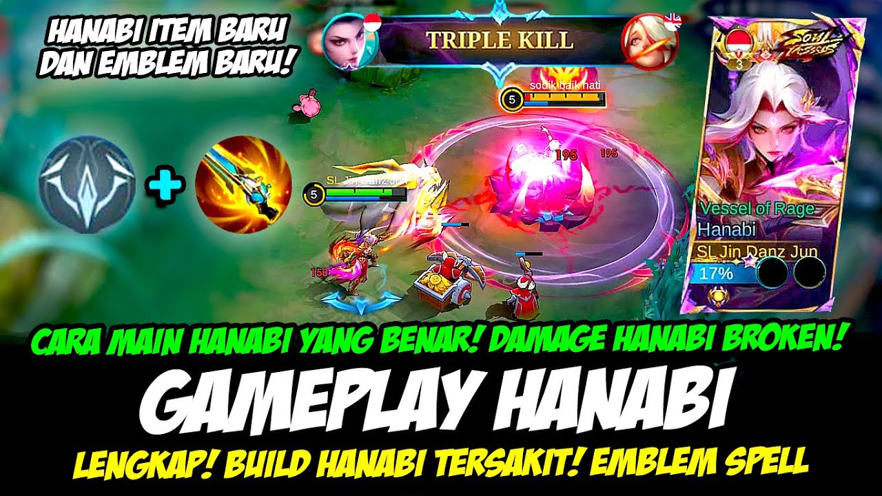 GAMEPLAY HANABI SOUL VESSEL + CARA MAIN HANABI ITEM BARU BUILD HANABI ...