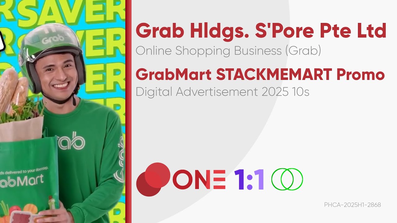 GrabMart STACKMEMART Promo Digital Ad 2025 10s (Philippines) [1:1/ST ...