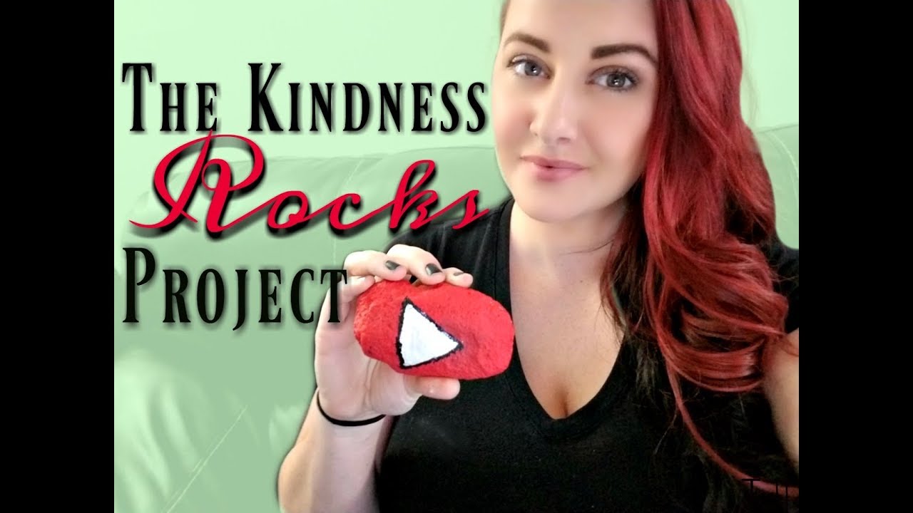 The Kindness Rock Project | Spread the Love - YouTube