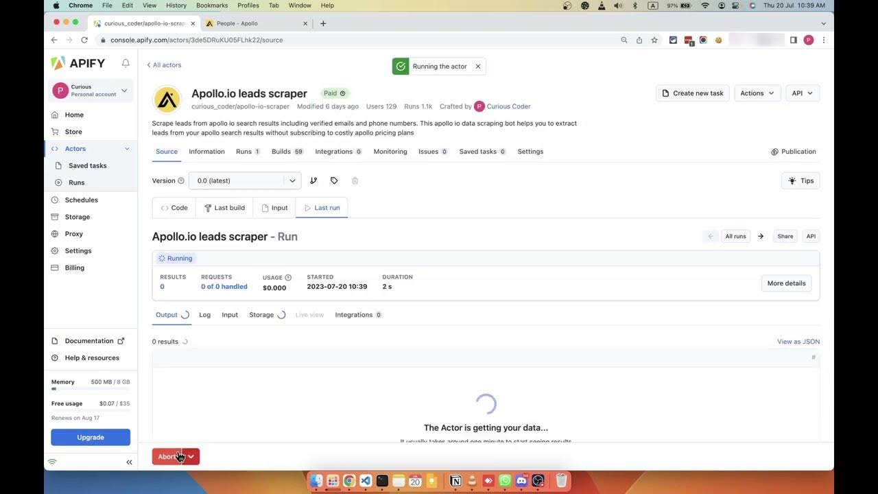 How to scrape unlimited leads from apollo.io for free - YouTube
