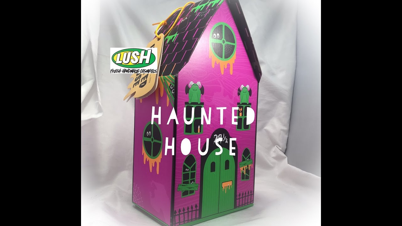 Lush 2016 'Haunted House' gift set - YouTube