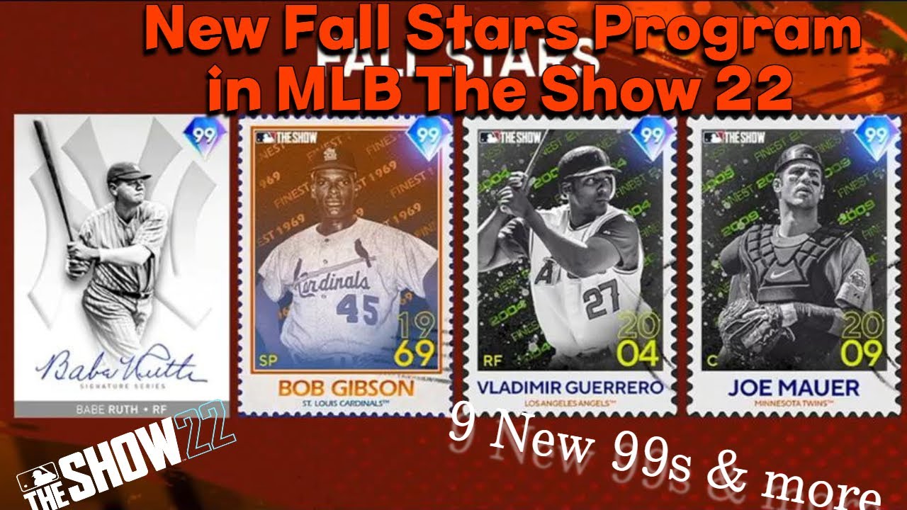 Insane New Fall Stars Program In MLB The Show 22 (9 new 99 cards) - YouTube